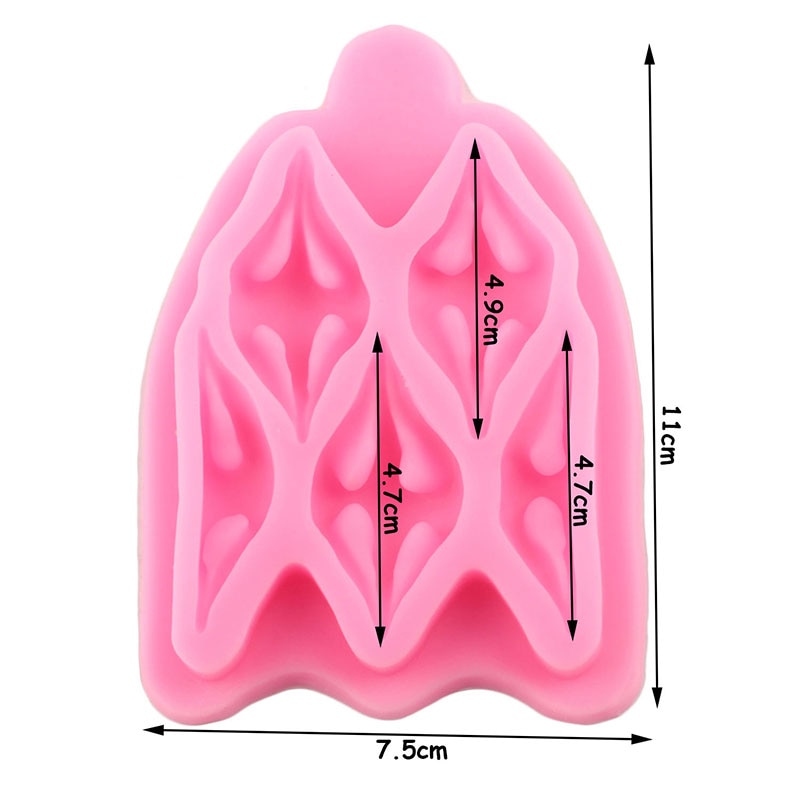 Easy Fabric Puff Silicone Mould DIY Cake Border Fo... – Vicedeal