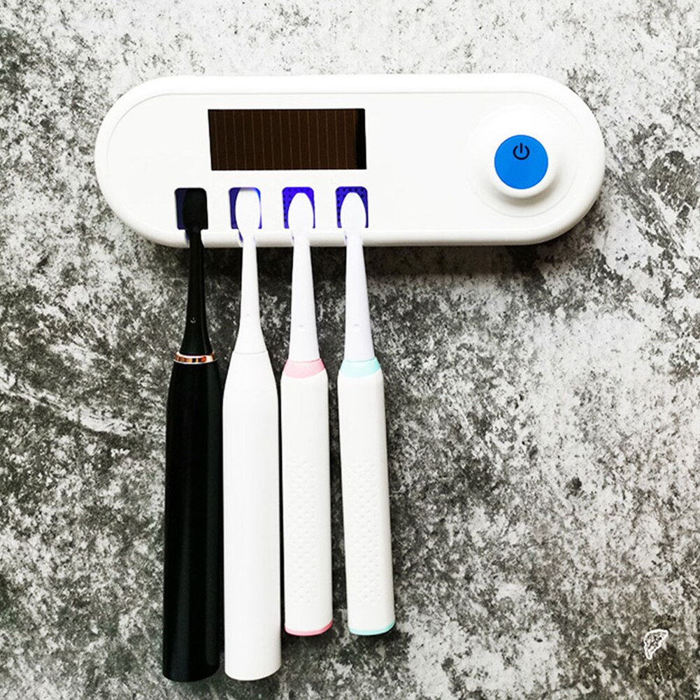 Ultraviolet Toothbrush Sanitizer Wall Mounted Toot... – Grandado