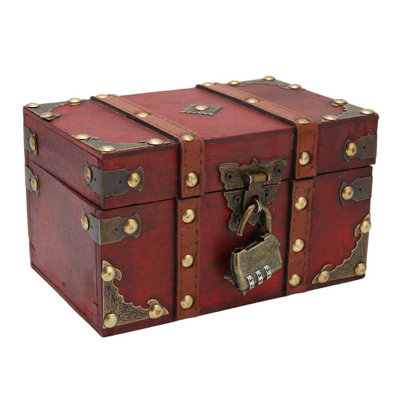 Treasure Chest Box Wear Resistant Premium Material... – Grandado