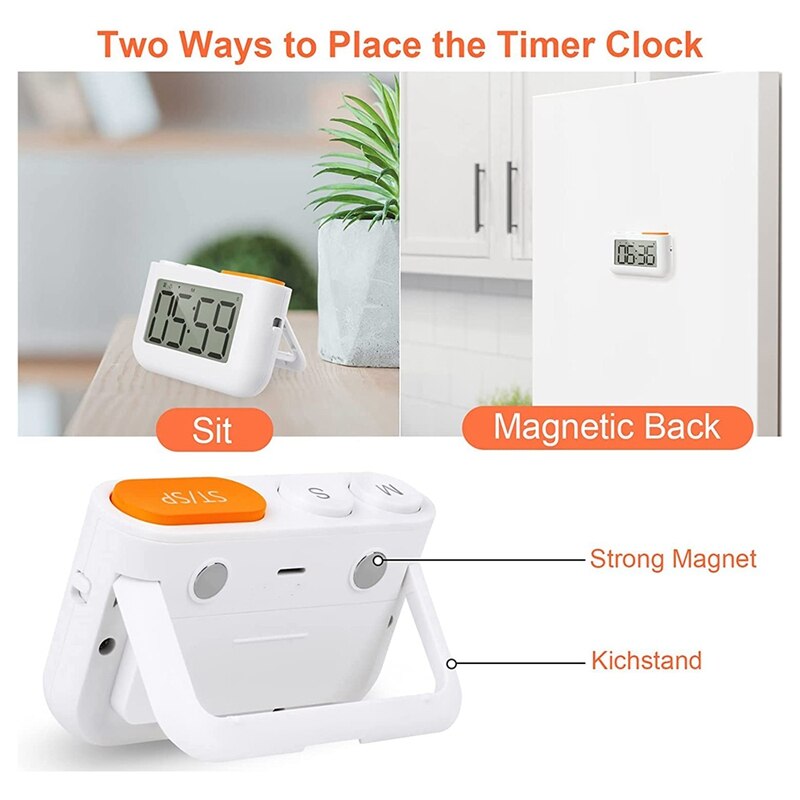 Timer, Kitchen Timer for Cooking, Classroom Timer ... – Grandado
