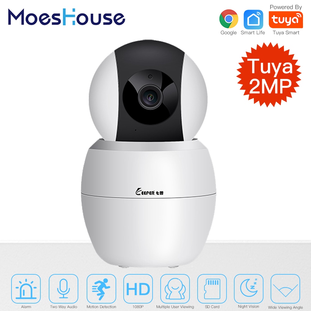 Tuya Smart Camera WiFi Security Roterende Camera H... – Grandado