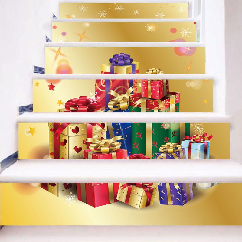 Diy Kerst Trappen Ladder Stickers Art Wanddecorati... – Grandado