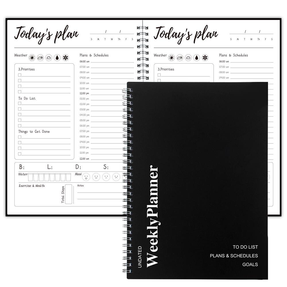 Daily Weekly Work Planner Hourly Schedule Appointm... – Grandado