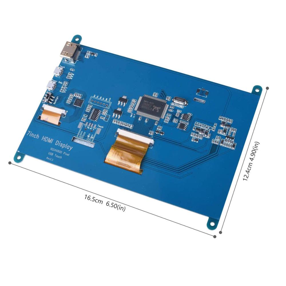 Pastall Raspberry Pi 4 Display Touchscreen 7 Zoll ... – Vicedeal