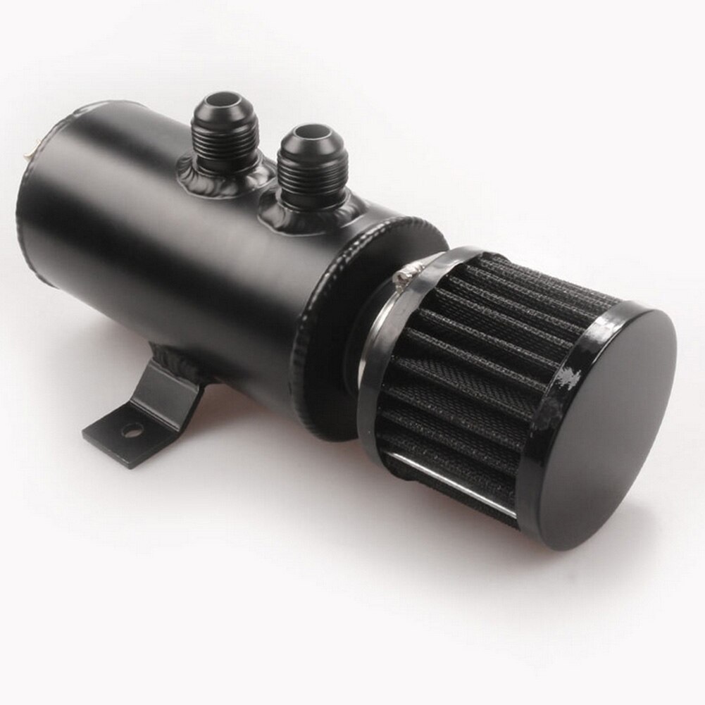 Car 10AN Oil Catch Can Reservoir Tank +Breather Fi... – Vicedeal