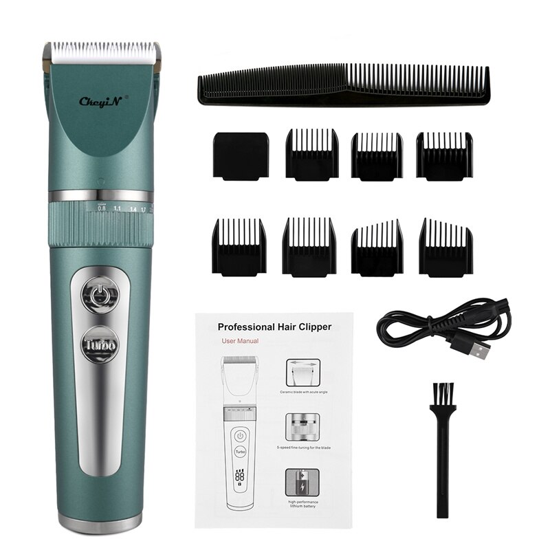 Hair Clipper Men's Barber Rechargeable Hair Cuttin... – Grandado
