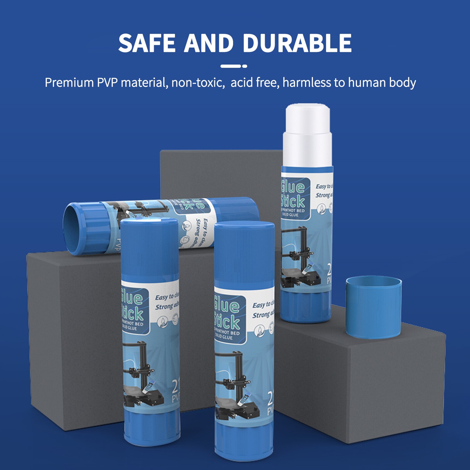 3/6/10PCS 3D Printer Glue Sticks PVP Solid Glue St... – Grandado