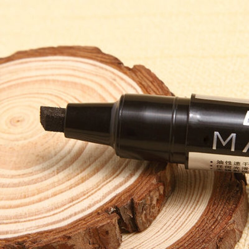 BAOKE Dubbele hoofd markering pen box hoofd pen st... – Grandado