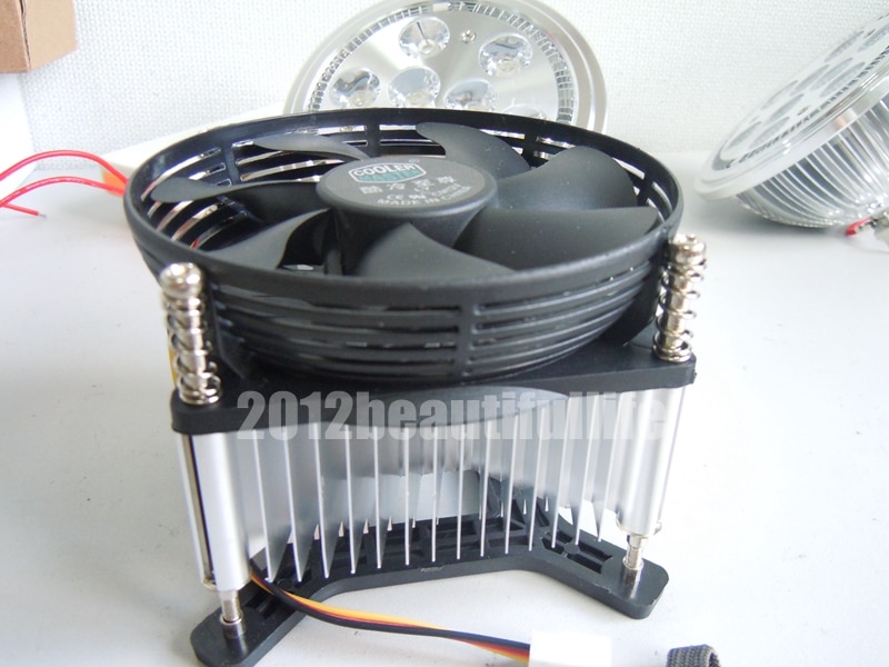 10W 20W 30W High Power LED Heatsink with fans 12V ... – Vicedeal