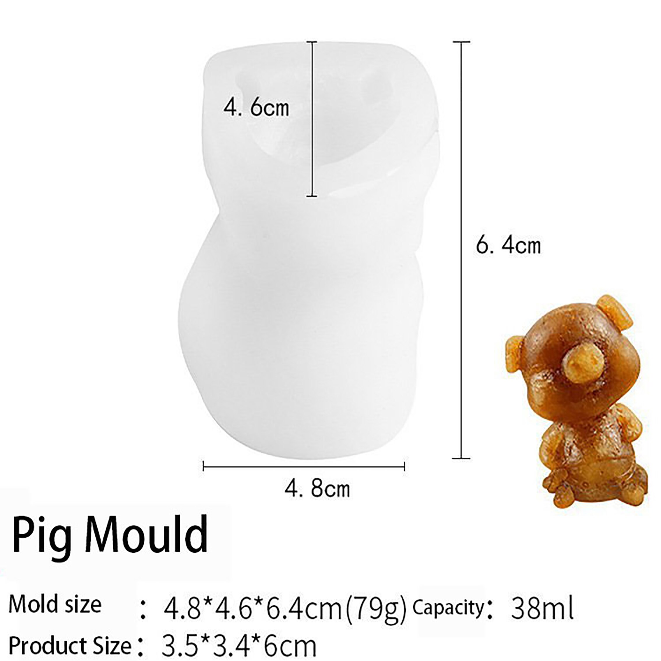 Ice Cube Mold Silicone Cute Animal Ice Cube Mold, ... – Grandado