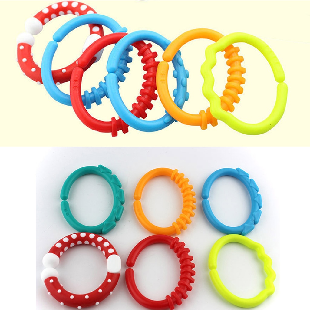 12pcs Baby Teething Rings BPA Free Silicone Teethe... – Vicedeal