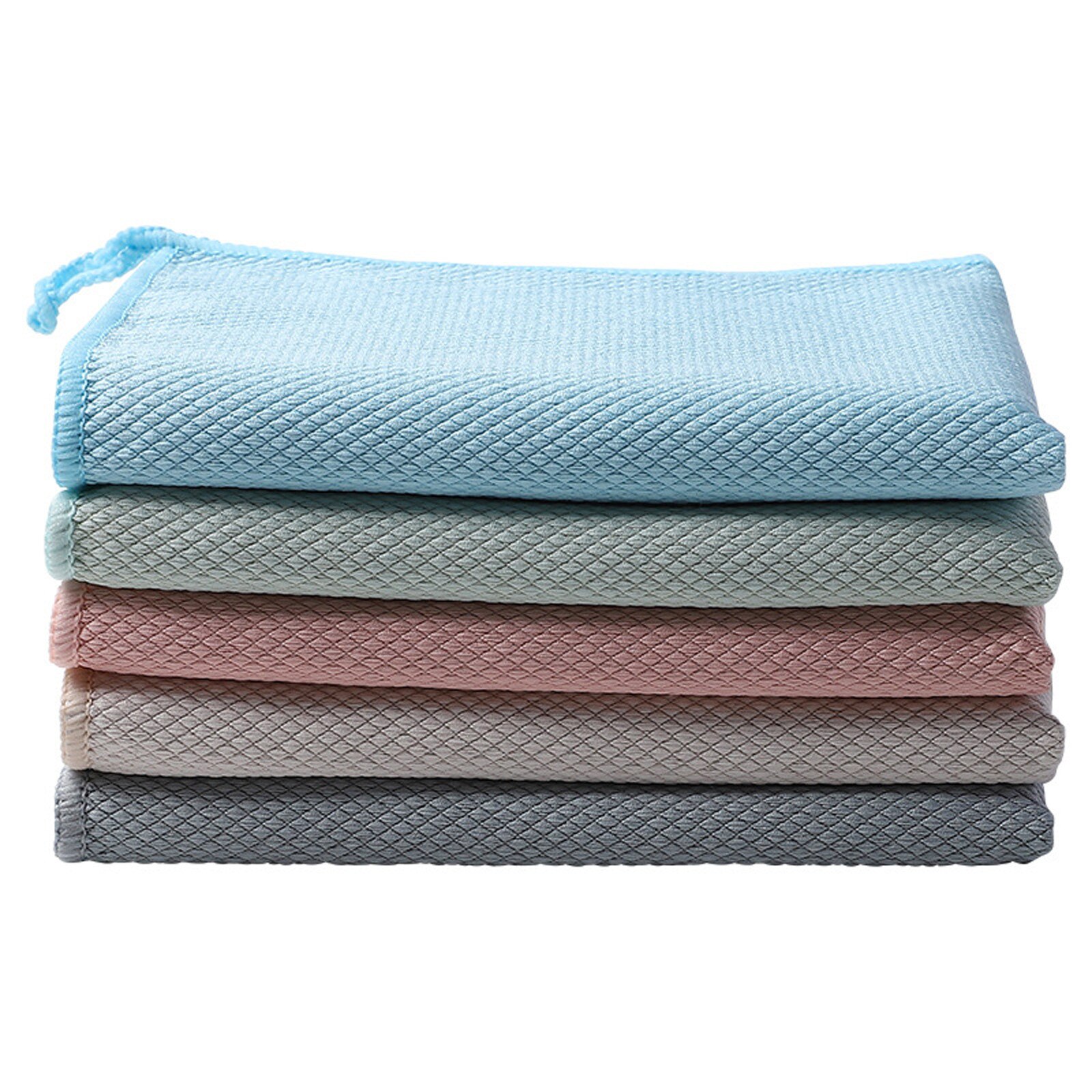 5 Pc Microfiber Cleaning Dish Doeken Poetslappen V... – Grandado