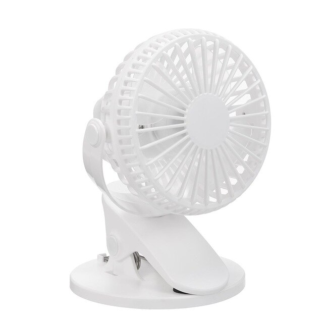 Usb Mini Clip-On Ventilator 360 Rotatie Draagbare ... – Grandado