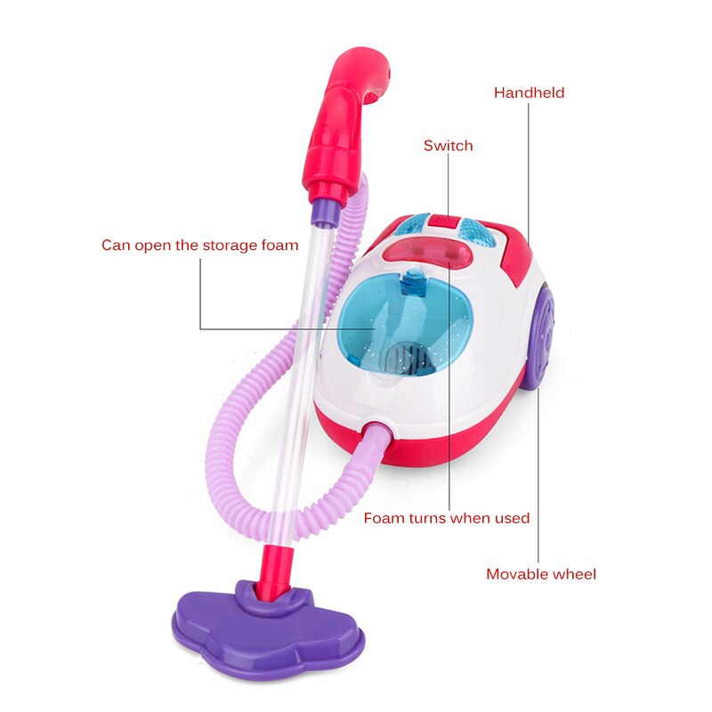 Simulation Vacuum Cleaner Cart Toy Pretend Play Cl... – Vicedeal