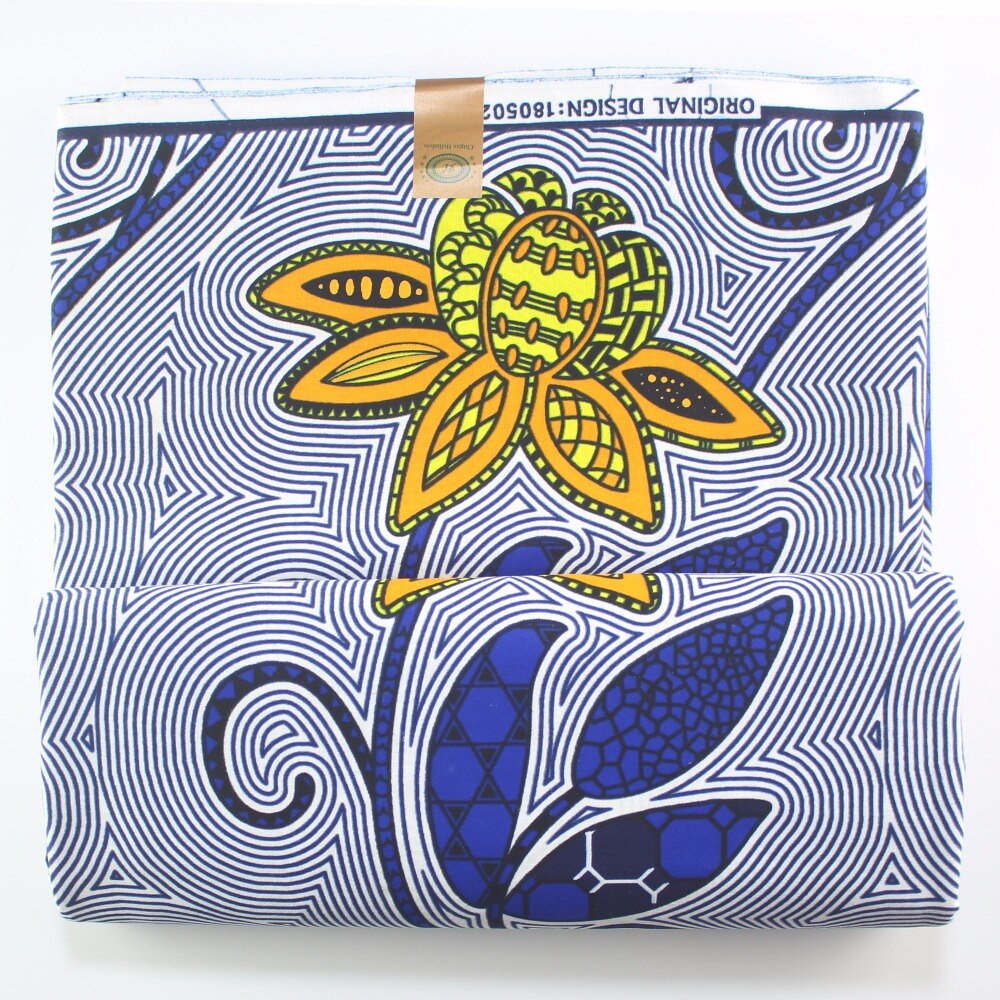 Dashiki African Wax Fancy pattern Real Fabric – Vicedeal