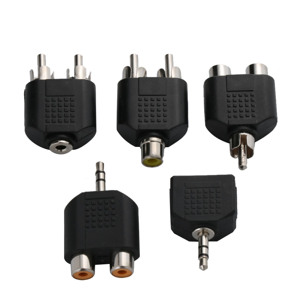 1Pc Rca Y Splitter Av Audio Video Plug Converter 1... – Vicedeal