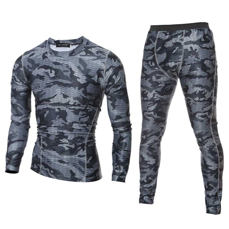 Men Workout Sets Pro Compression Long Johns Fitnes... – Vicedeal