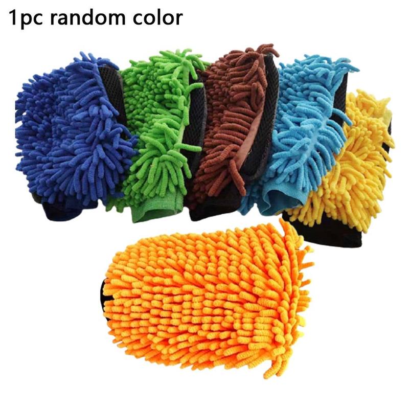 Wasstraat Microfiber Chenille Handschoenen Waterdi... – Grandado