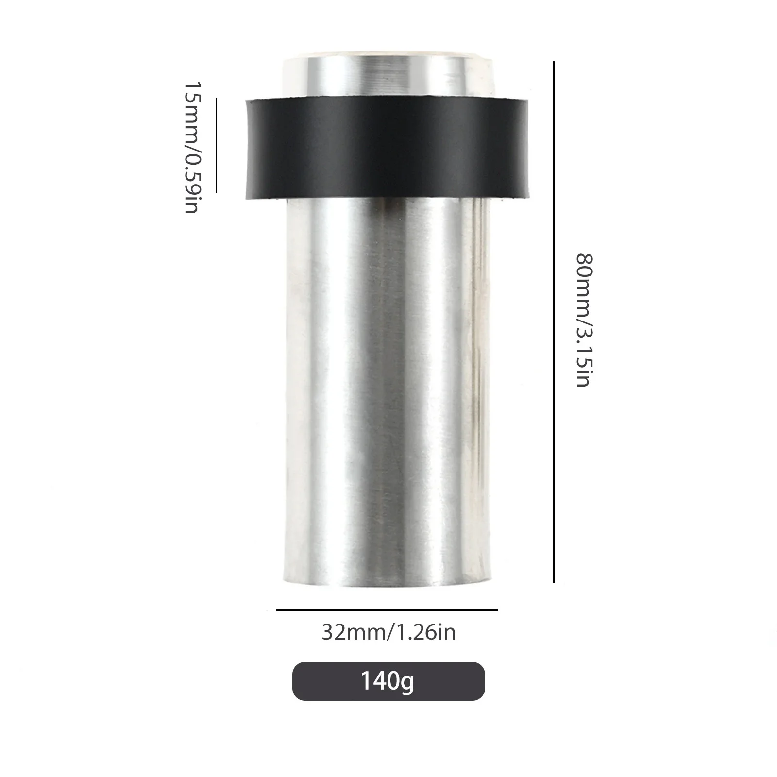 1Pc Stainless Steel Mute Door Stopper Floor Wall M... – Grandado