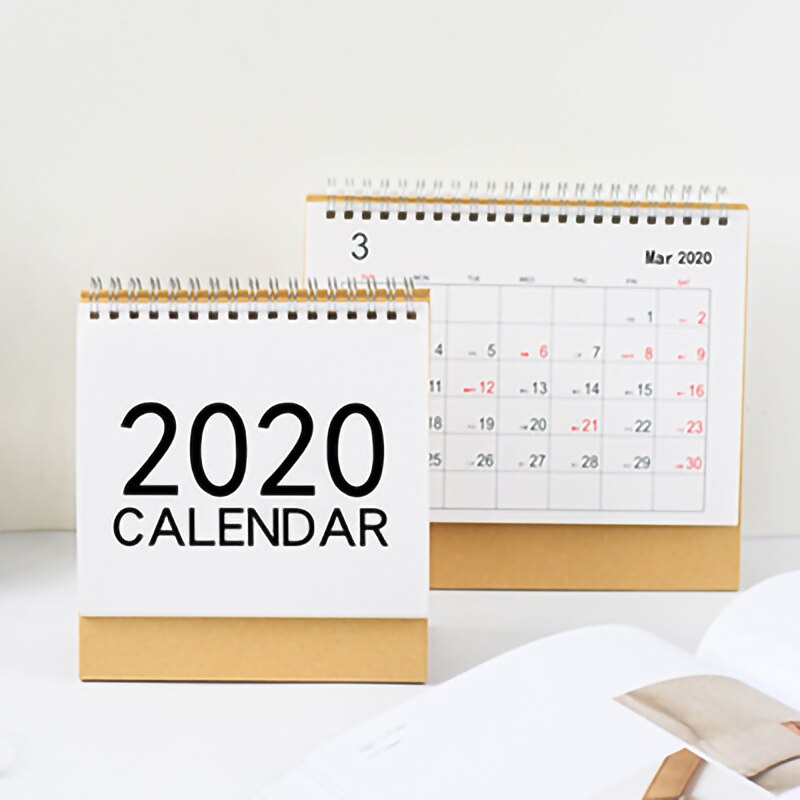 Eenvoud Agenda Kalender planner Tafel Kalender Wek... – Grandado