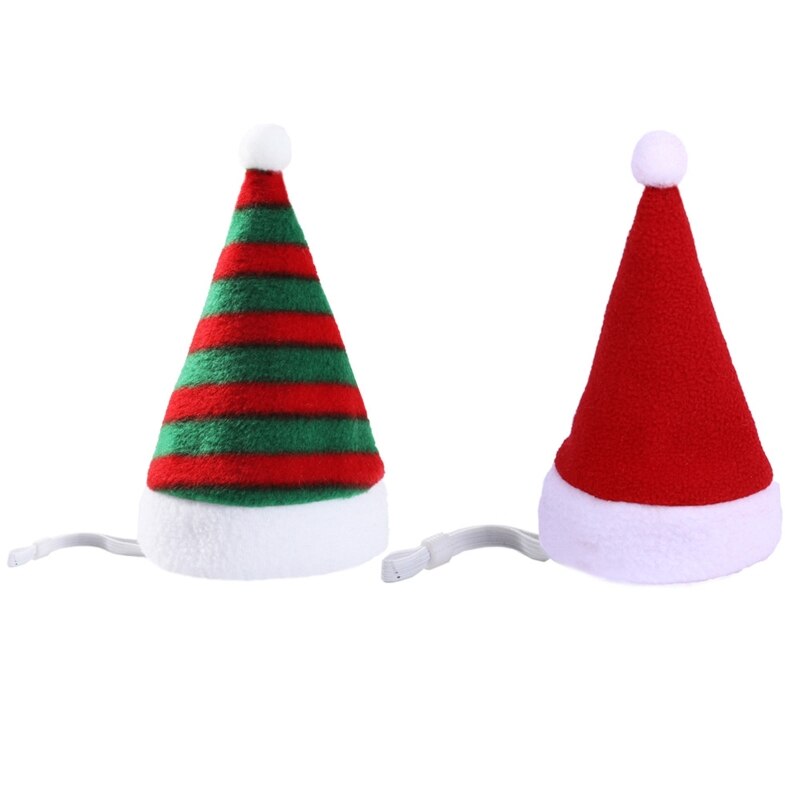 Pet Santa Hat Christmas Funny Cute Puppy Kitten Co... – Vicedeal