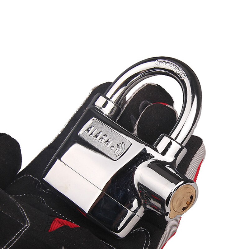 Alarm padlock A bicycle disc brake lock Waterproof... – Vicedeal