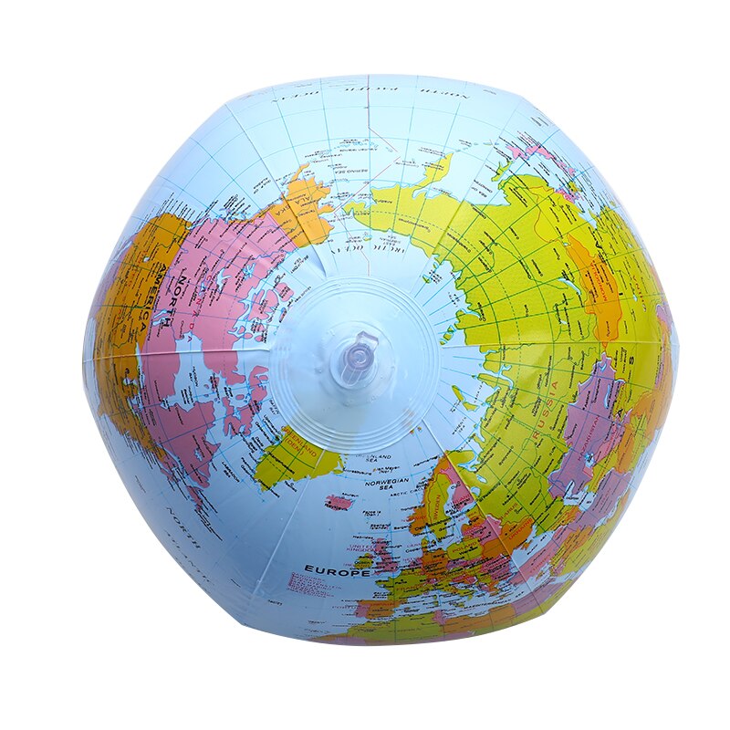 30cm Inflatable Globe World Earth Ocean Map Ball G... – Grandado
