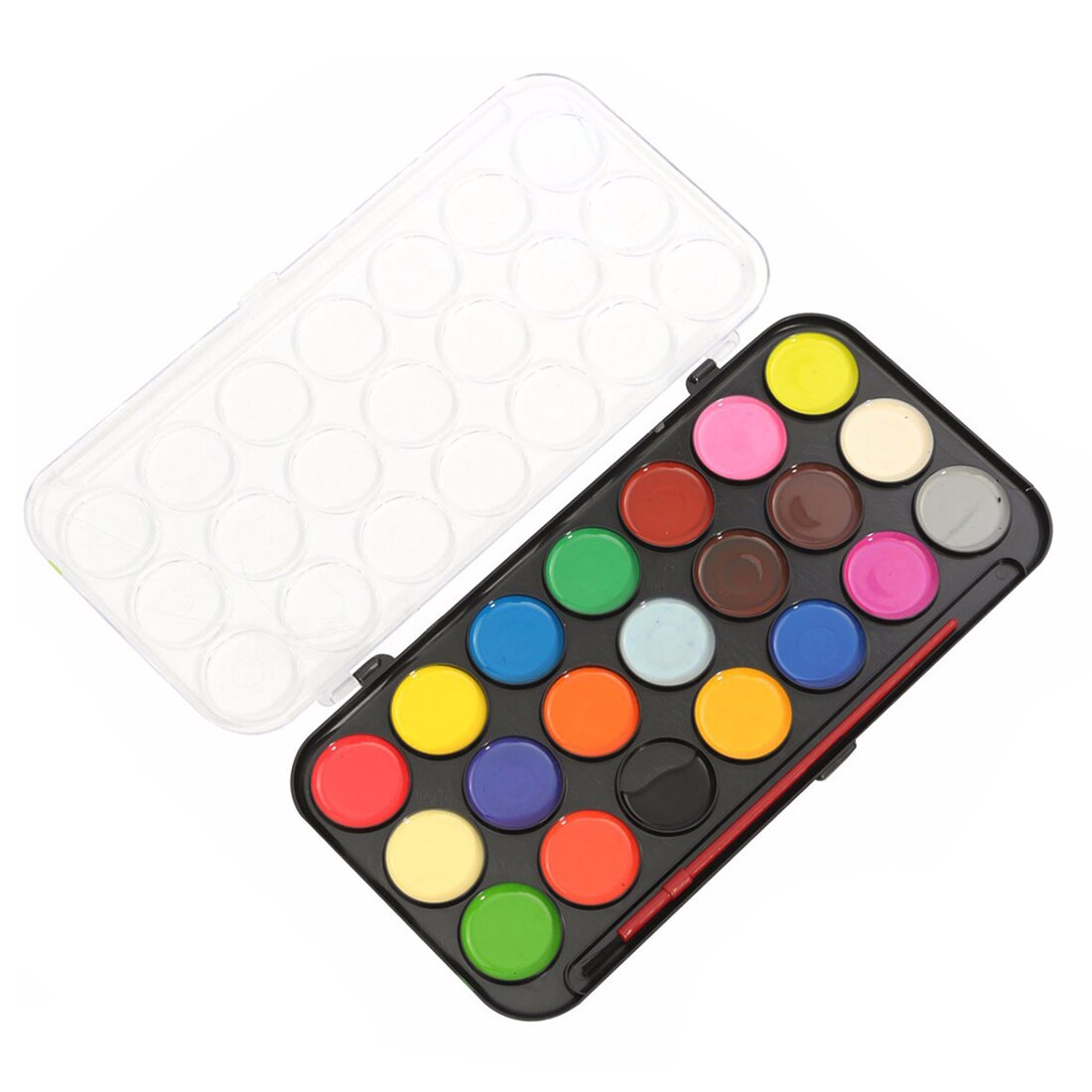 -21 Gekleurde Aquarel Art Verf Set Met Borstel & C... – Grandado