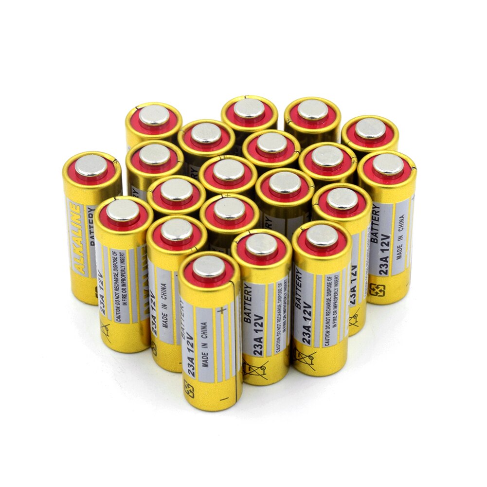 50pcs 12v 23A Piles Sèches Alcalines Longue durée ... – Grandado