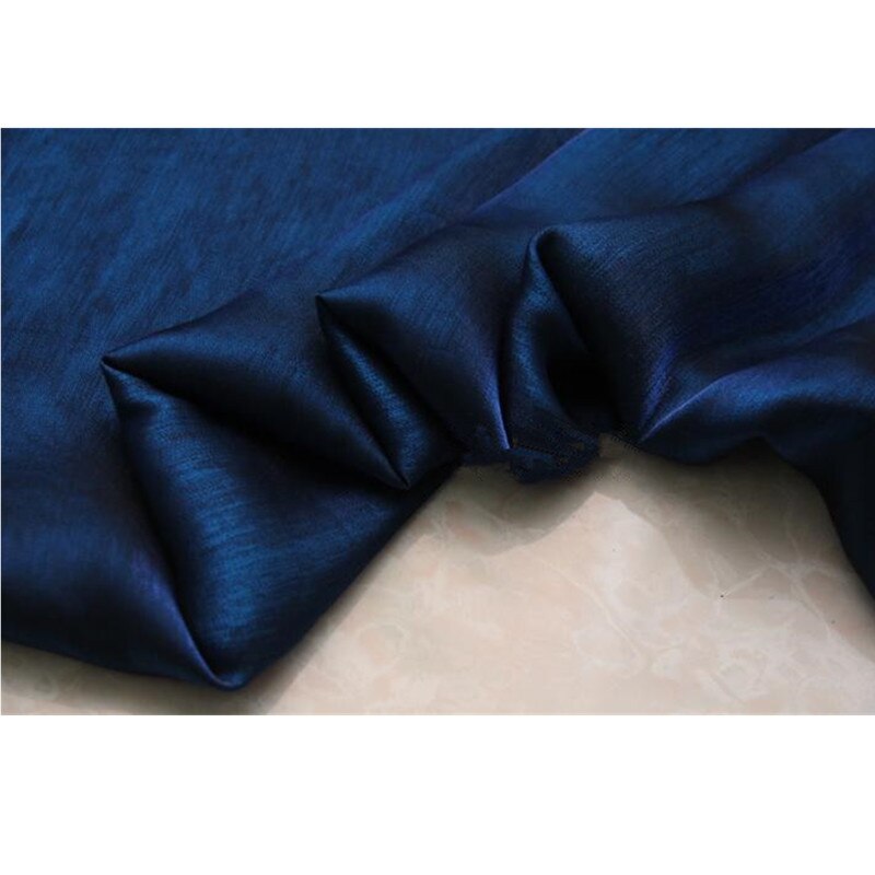 CF474 Changeable Dark Blue tencel fabric Cotton Fa... – Vicedeal