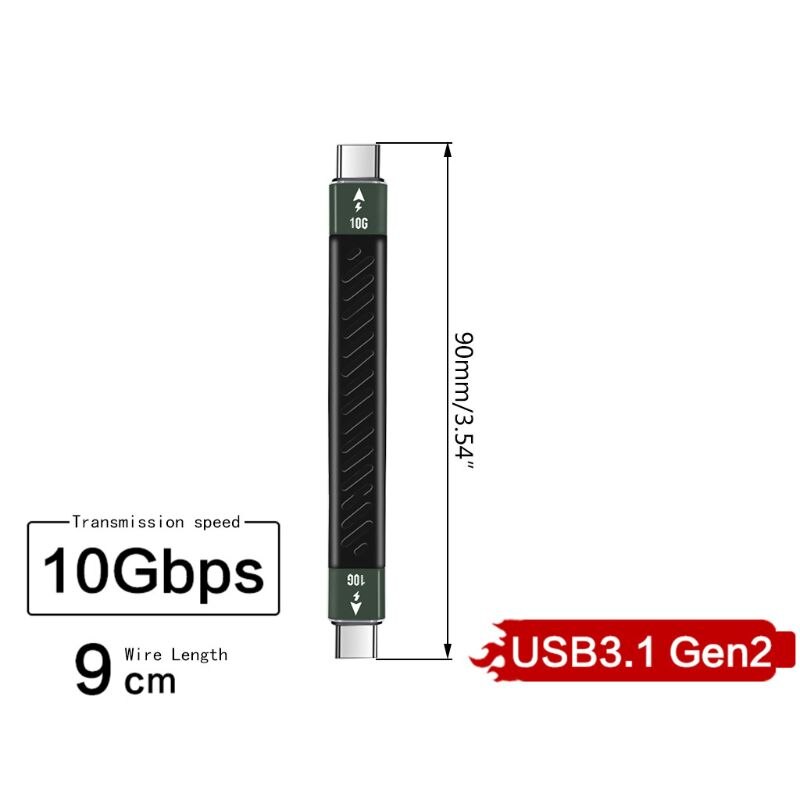 PD 60W Thunderbolt 3 cable Certified 40Gbps Type C... – Grandado