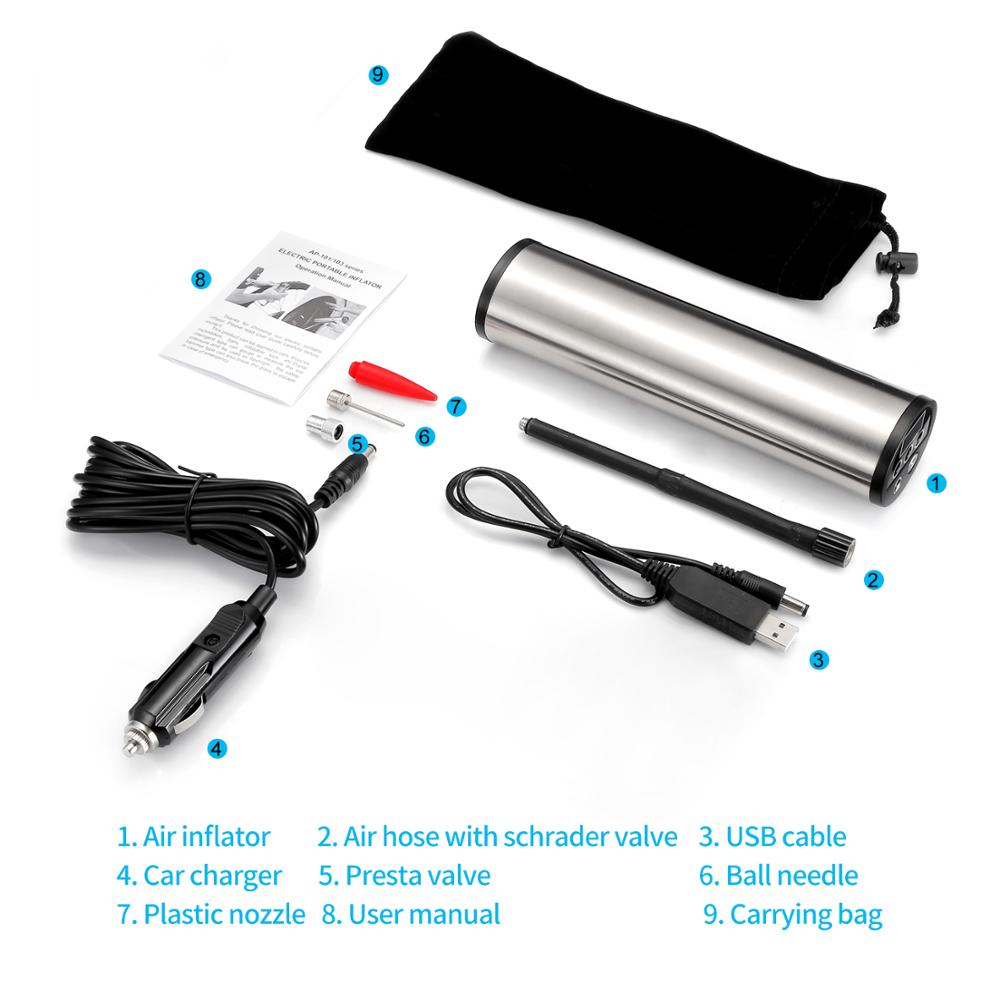 Draadloze Auto Opblaasbare Pomp 150PSI Air Inflato... – Vicedeal