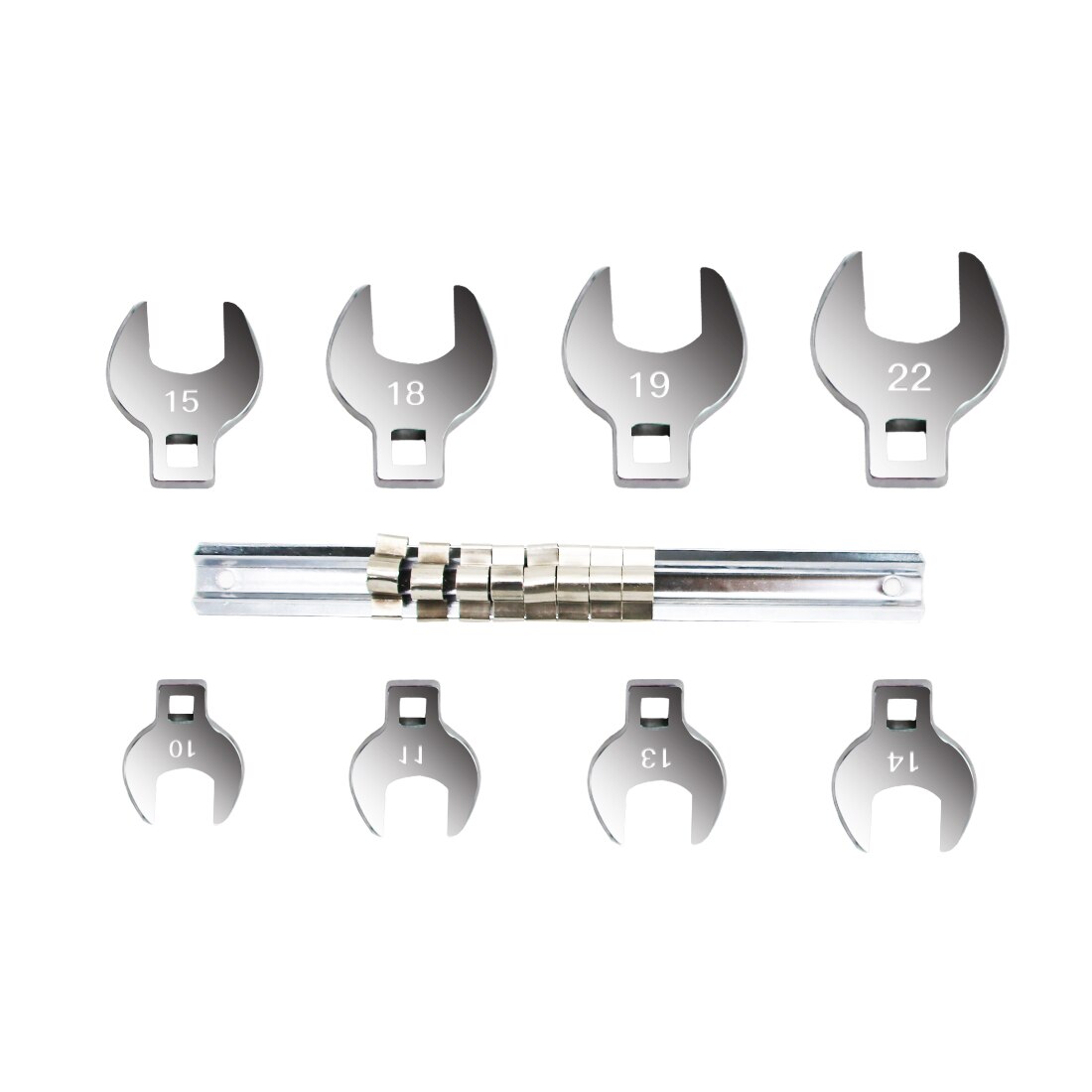 8 Piece 3/8 Inch Drive Crowfoot Wrench Set Crow Fo... – Grandado