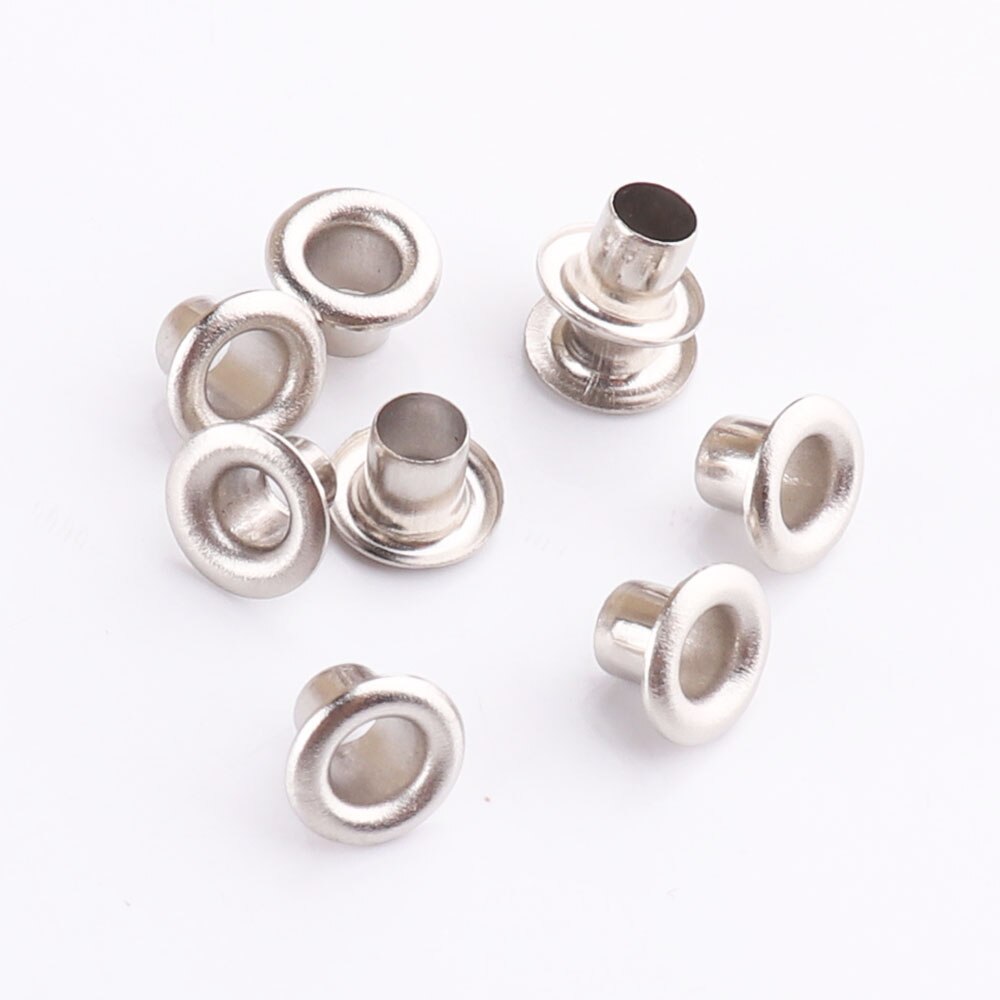 Metal eyelet 6*3*4mm Brass Scrapbook Eyelets For S... – Grandado