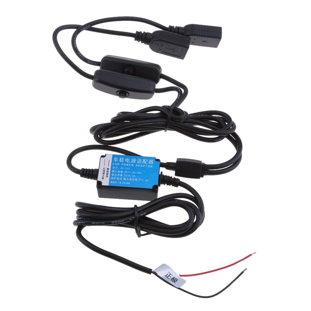 12V/24V to 5V3A Power Adaptor Inverter Dual USB Po... – Vicedeal