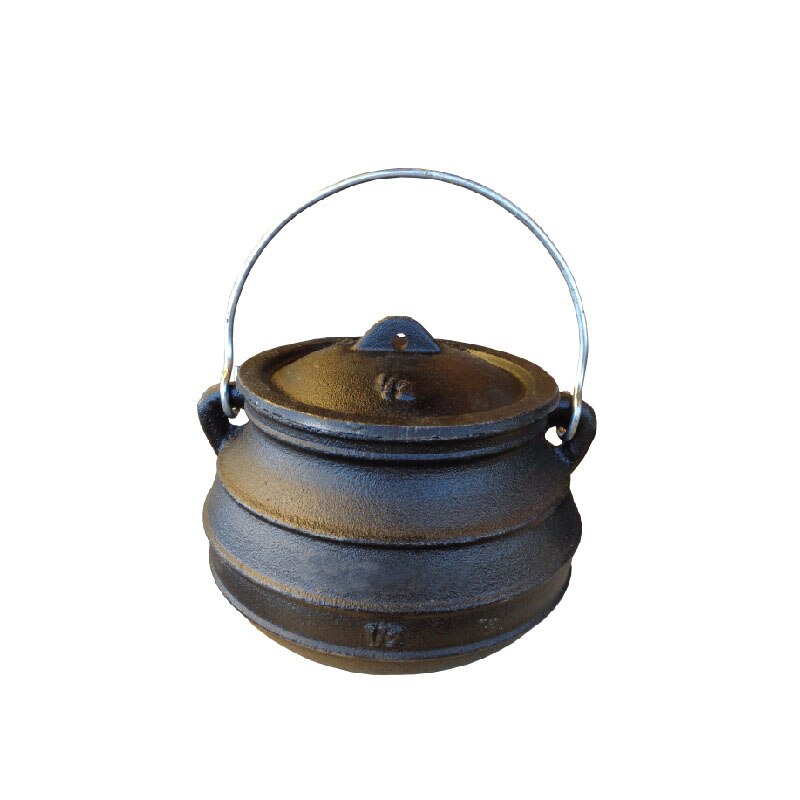 1.2L South Africa 1/2# Cast Iron Potjet Pot Hangin... – Grandado