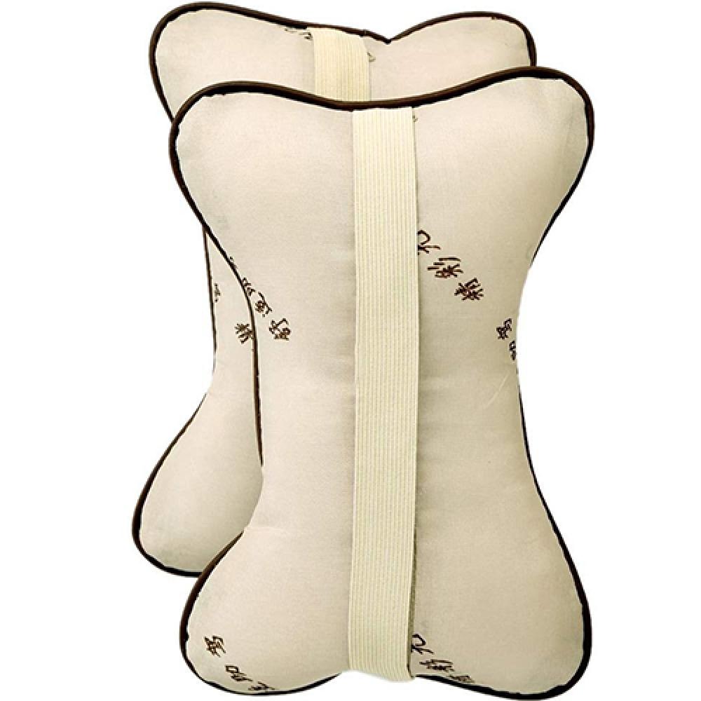 85% Sales 2Pcs Ergonomic Bone Auto Seat Head Neck ... – Vicedeal