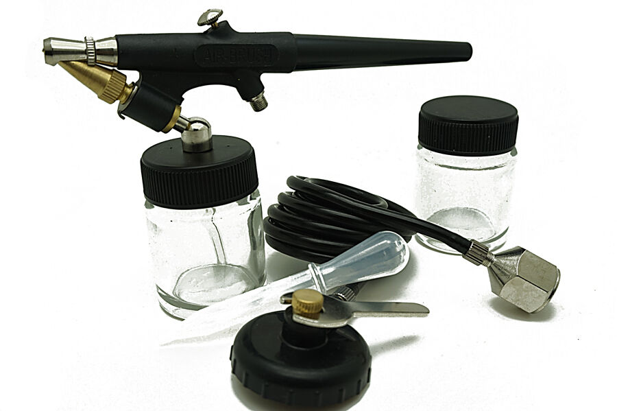 Air Brush Kit Hobby Airbrush Spray Gun Tool Car Mo... – Grandado