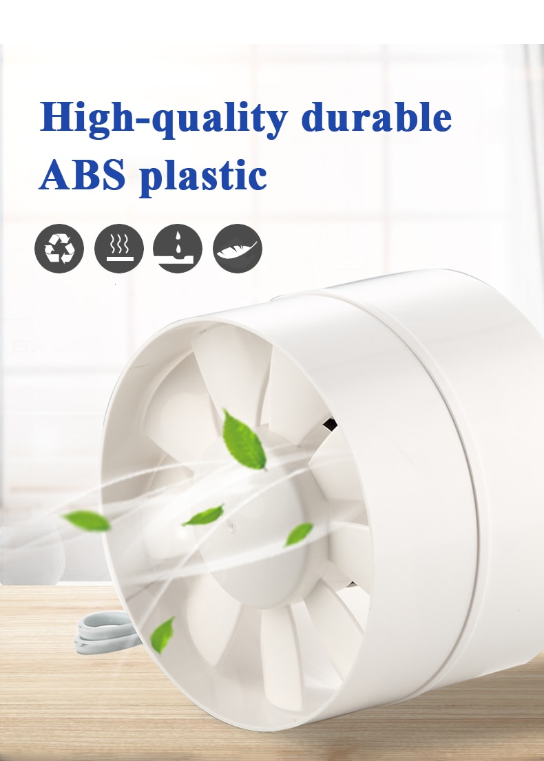 4 inch mini fan inline duct fan ceiling ventilatio... – Vicedeal