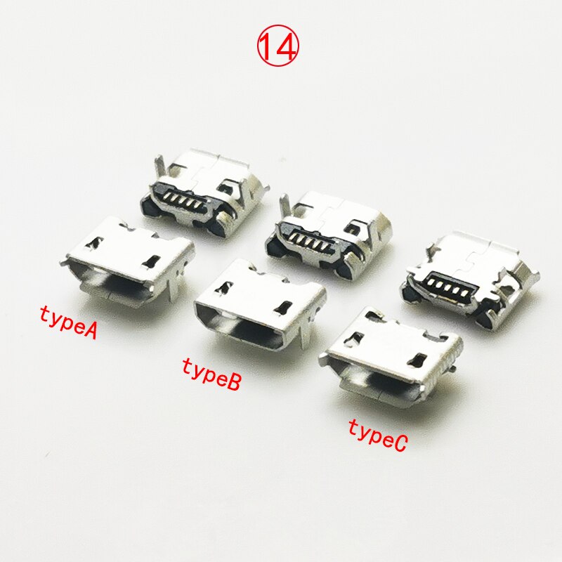 Conector Micro USB 2,0 de 10 piezas, Conector de c... – Grandado