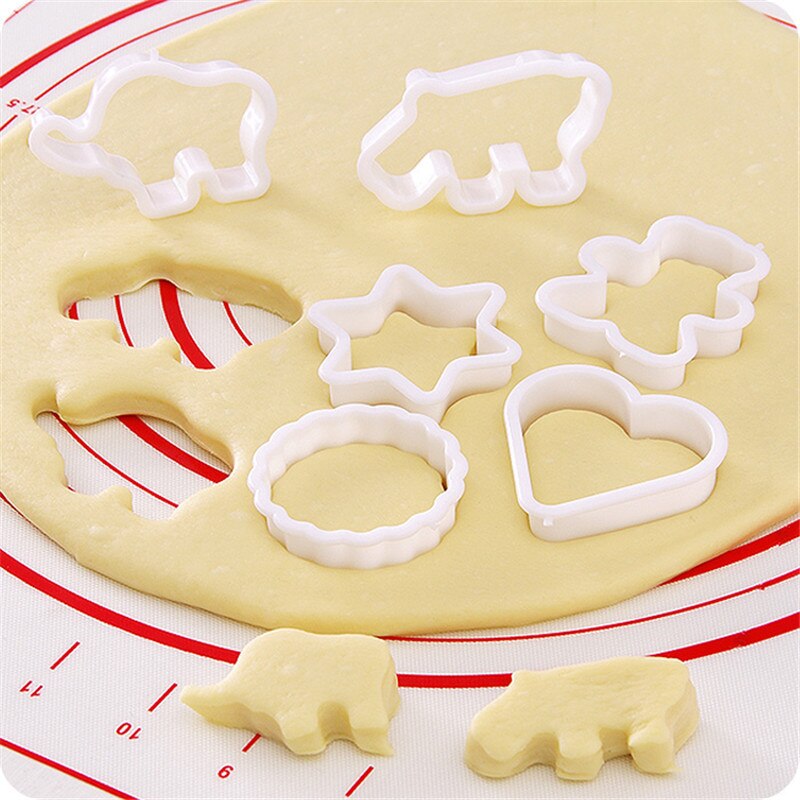 6Pcs/set Kitchen Tool Biscuit Cutters Animal Shape... – Grandado