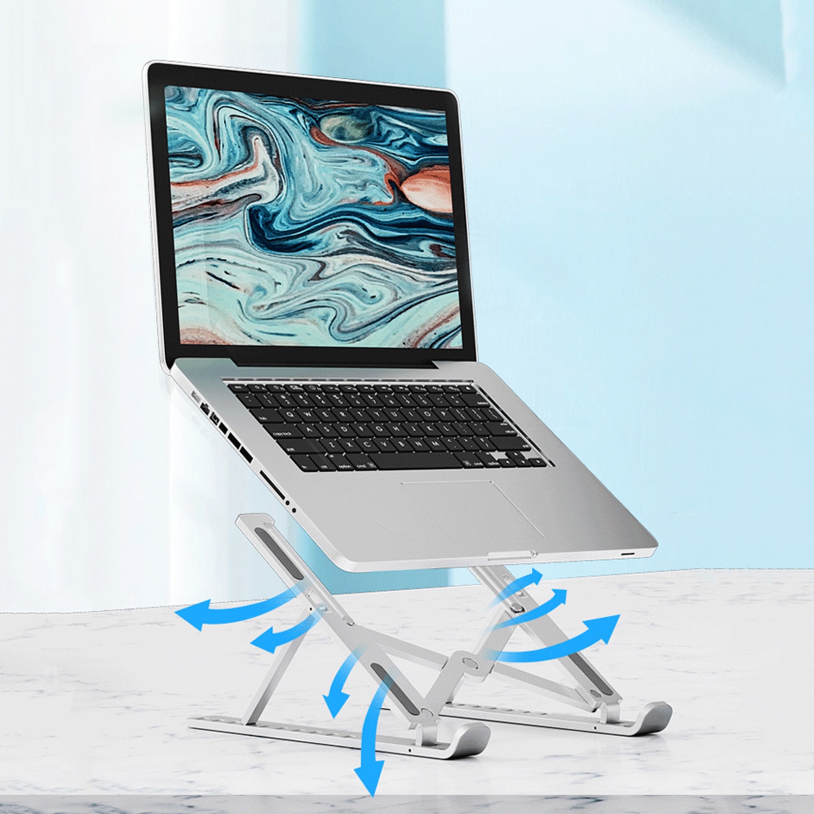Warmteafvoer Beugel Laptop Stand Aluminium Opvouwb... – Grandado