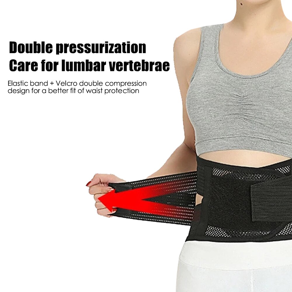 Men Women Adjustable Waist Trainer Magnetic Belt L... – Grandado