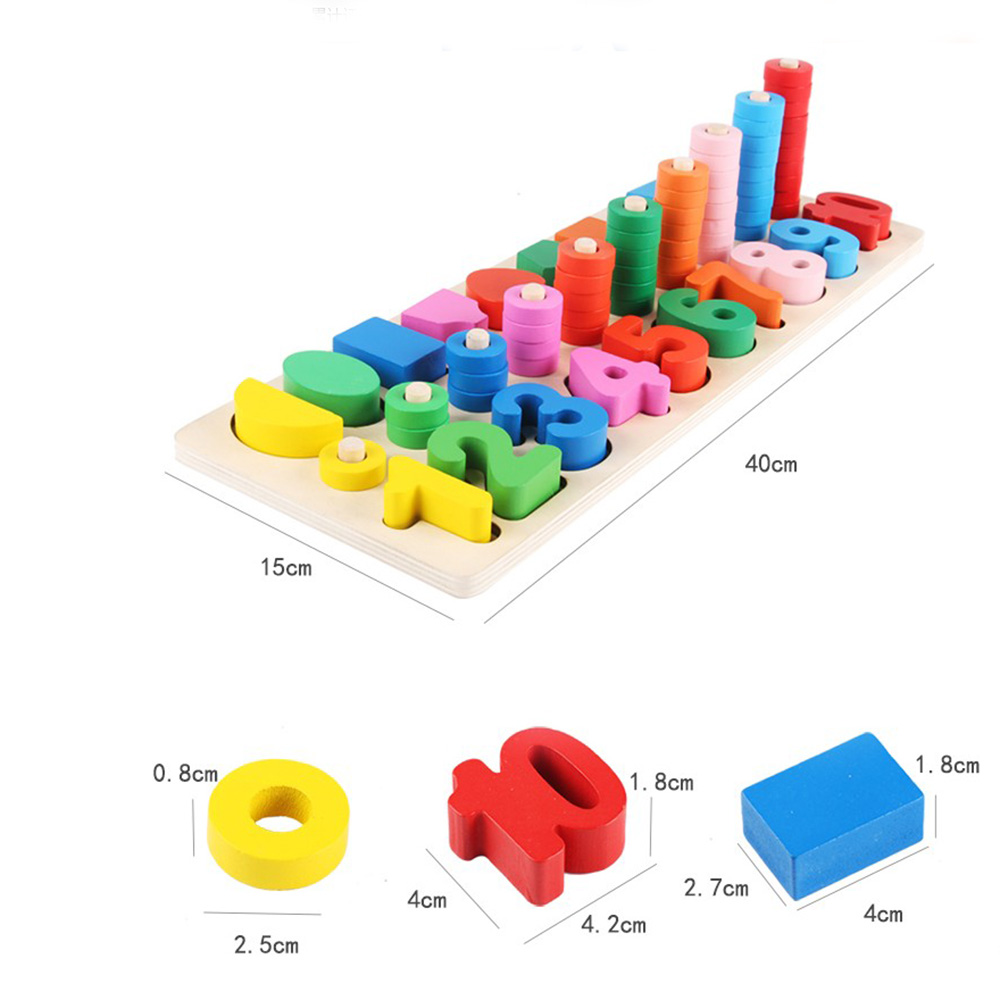 Children Wooden Materials Learning To Count Number... – Grandado