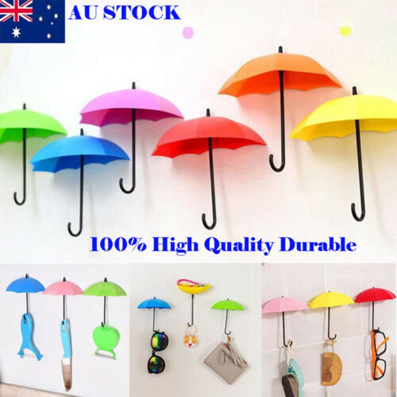 3Pcs Leuke Paraplu Muur Haak Diversen Haak Hanger ... – Grandado