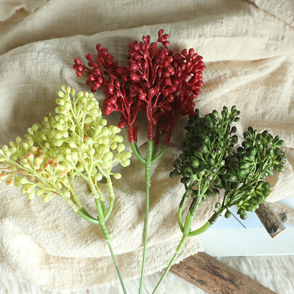 1Pc Artificial Berry Plant Flower Arrangement DIY ... – Grandado
