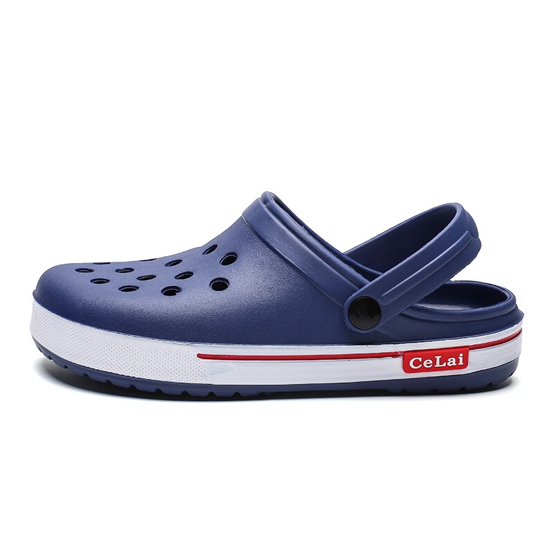 Märke män sommar sandaler man aqua clog tofflor ma... – Grandado