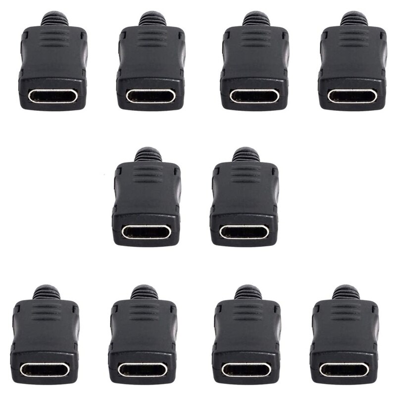 10Pcs 4Pin Type C Socket Connector Usb C Vrouwelij... – Vicedeal