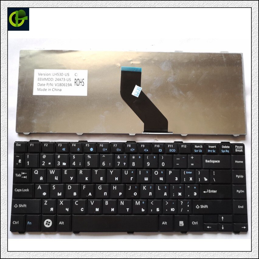 Russian Keyboard for Fujitsu Lifebook LH520 LH530 ... – Grandado