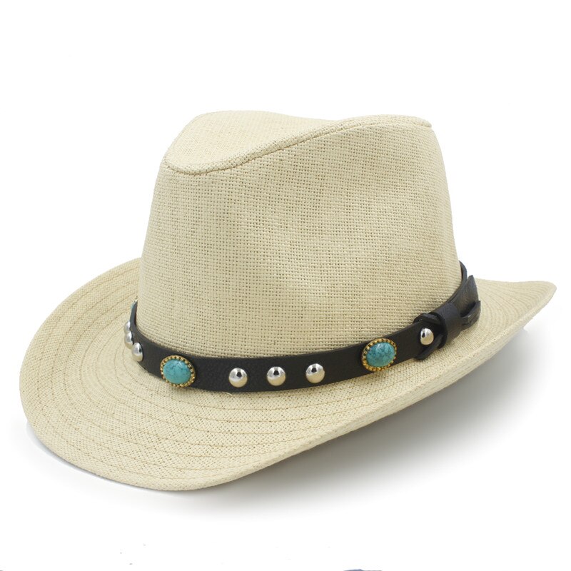 Frauen Männer Western Cowboy Hut Dame Cowgirl Papa... – Vicedeal